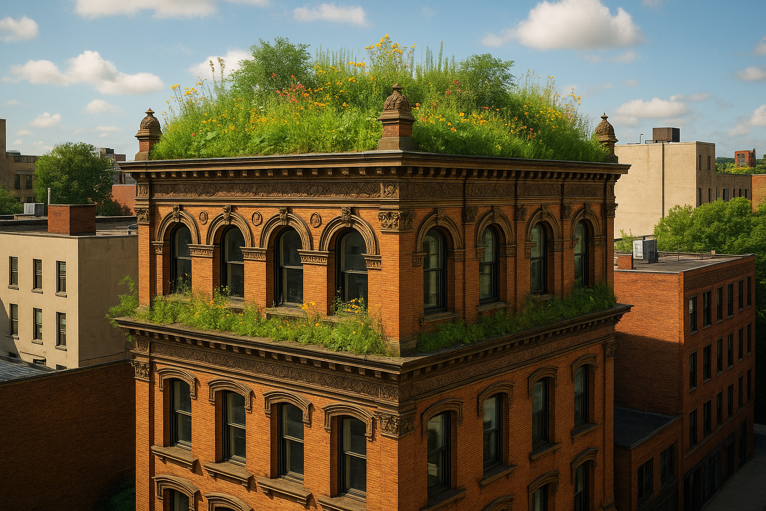 Green Roofs on Historic Buildings Benefits and Challenges - Blackhill ...