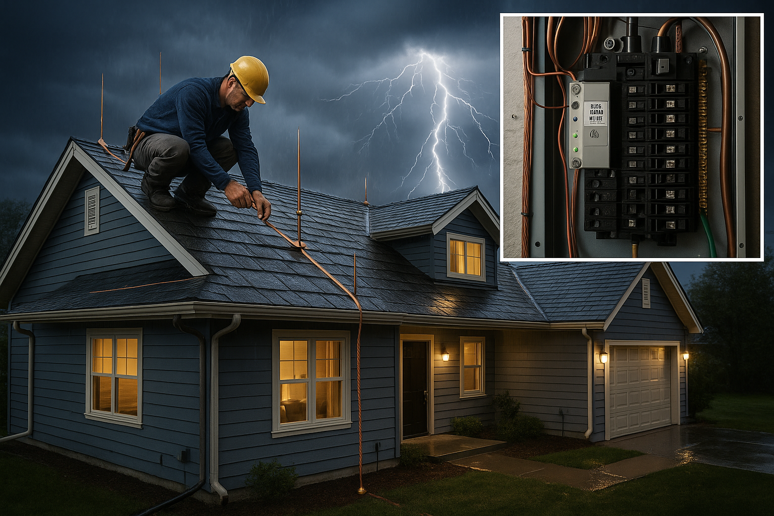 Residential Lightning Protection and Surge Guide - Blackhill Roofing